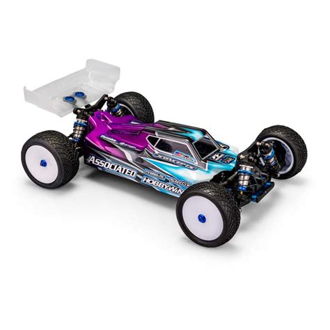 JConcepts RC10 B74 2 S15 Clear Buggy Body W Carpet Wing JCO0601