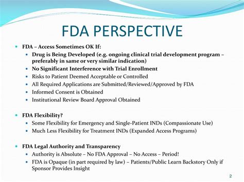 PPT FDAs Access Mechanisms When They Work When They Dont And Why PowerPoint Presentation