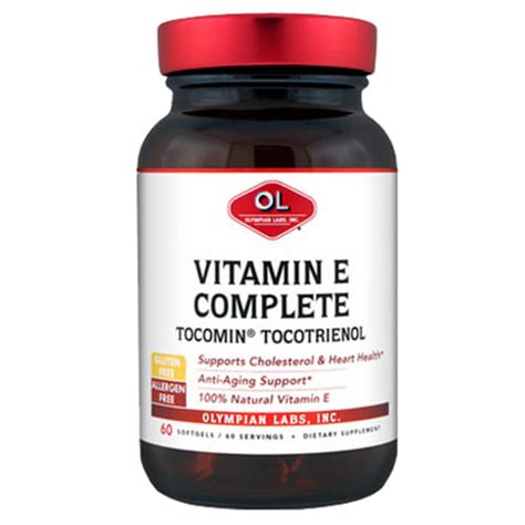 Tocomin Tocotrienol Vitamina E Complete 60 Sg Da Olympian Labs Pacote Com 4 Carrefour
