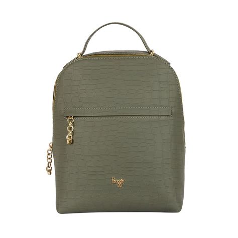 Buy Baggit Memphis Green Medium Backpack Online