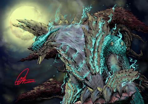 Zinogre Colors Audy Ravindra Monster Hunter Series Monster Hunter