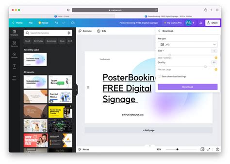 Digital Signage With Canva How To Create Digital Signage Content Using Canva