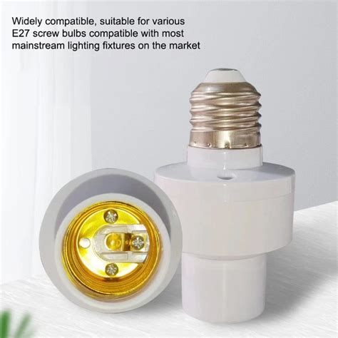 Easy Install For E27 Socket Smart Light Bulb Holder With For Voice