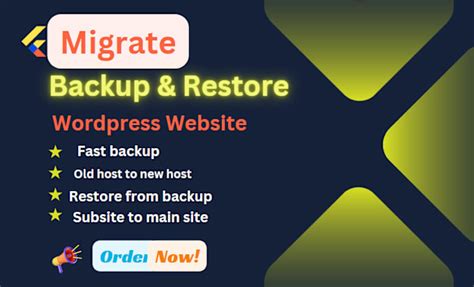 Migrate Wordpress Website Backup And Restore Easily By Mithila6688mitu Fiverr