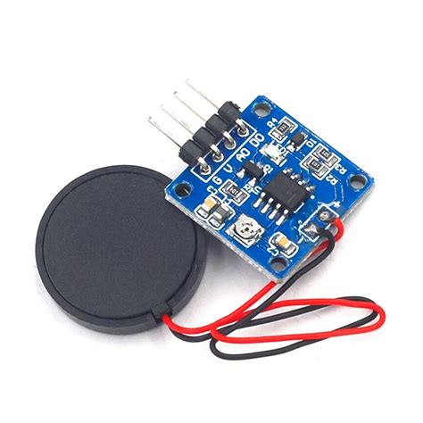Piezoelectric Shock Tap Sensor Vibration Switch Module Electronation Pakistan