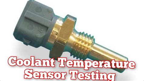 How To Test And Check Coolant Temperature Sensor With Multimeter Youtube