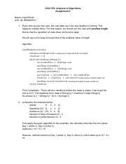 Optimal Scheduling Algorithms And Cost Analysis Course Hero