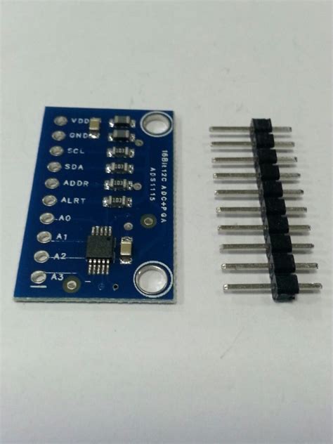 Ads1115 16 Bit I2c Adc Analog To Digital Converter Module Rajiv