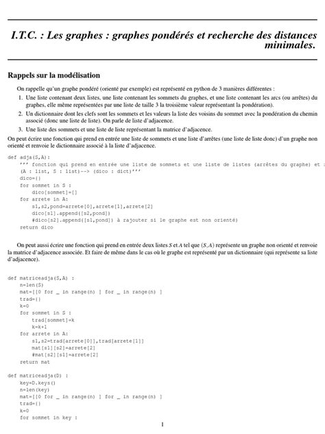 Cours Graphes 3 Download Free Pdf Théorie Des Graphes Structure