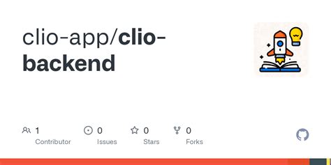 github clio app clio backend