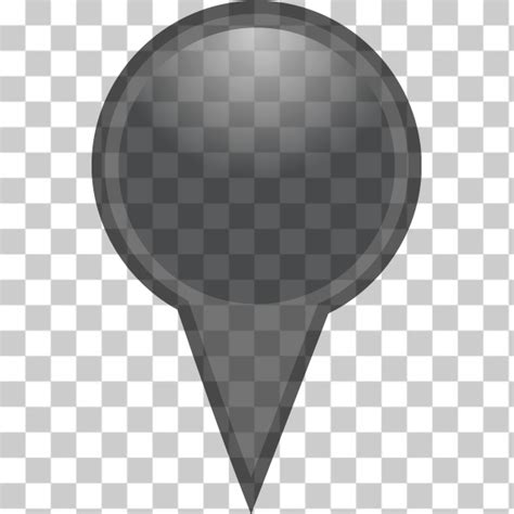 Free Svg Gray Map Marker Nohatcc