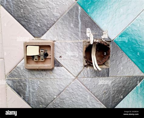 Broken Electricity Socket Hi Res Stock Photography And Images Alamy