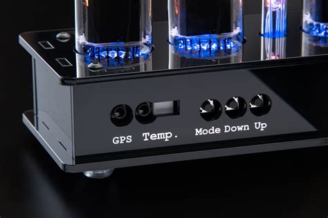 Nixie Tubes Clock IN Arduino Shield Economic Stylish Black Acrylic Case For Boyfriend