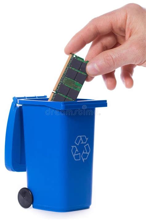 Recycling Computer Memory Stock Photo Image Of Memory 81294736