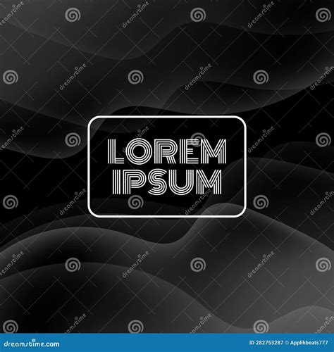 Abstract Black Background With Diagonal Line Texture Modern Look Stock Illustration