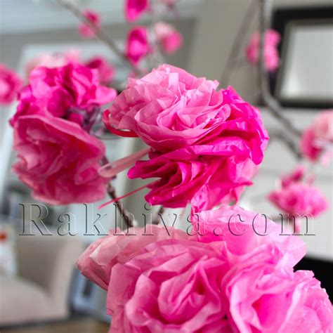 КАК СЕ ПРАВИ ПРОЛЕТНА ДЕКОРАЦИЯ ОТ ТИШУ ХАРТИЯ