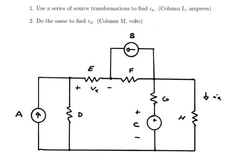 Solved Use A Series Of Source Transformations To Find Ix