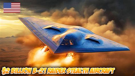 Us Air Force Initiates 2 Billion B 21 Raider Stealth Aircraft Youtube
