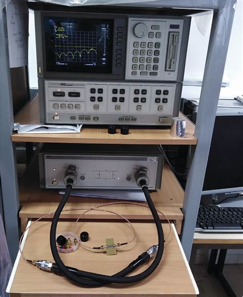 Measurement Of Microstrip Line Resonator Download Scientific Diagram