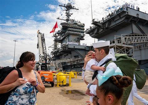 Uss Harry S Truman Returns Home From 9 Month Deployment Us Fleet