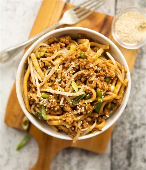 Spicy Pork Noodles Dont Go Bacon My Heart