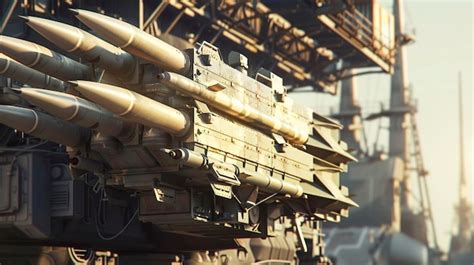 A Photo Of Advanced Missile Systems Premium Ai Generated Image