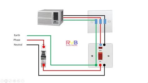 Window Ac Wiring Diagram Window Ac Connection Diagram 60 Off