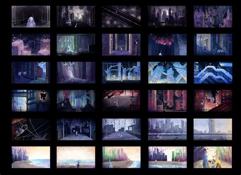 Maria Lara Color Script Proyecto Personal