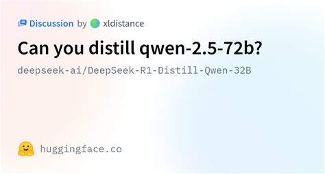 Deepseek Ai DeepSeek R Distill Qwen B Can You Distill Qwen B