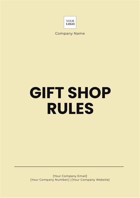 Free Rules Templates And Examples Edit Online And Download