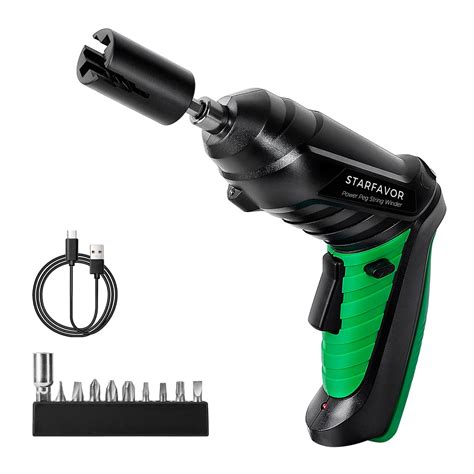 Starfavor Electric String Winder 200rpm Automatic Guitar