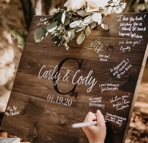 17 Unique Rustic Wooden Wedding Signs Ideas