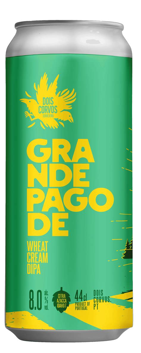 Grande Pagode Wheat Cream Double Ipa Dois Corvos Cervejeira Lisboa