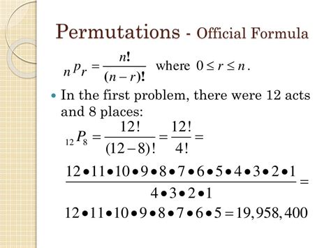 PPT Permutations Combinations And Counting Theory PowerPoint Presentation ID