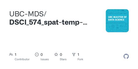 GitHub UBC MDS DSCI 574 Spat Temp Mod