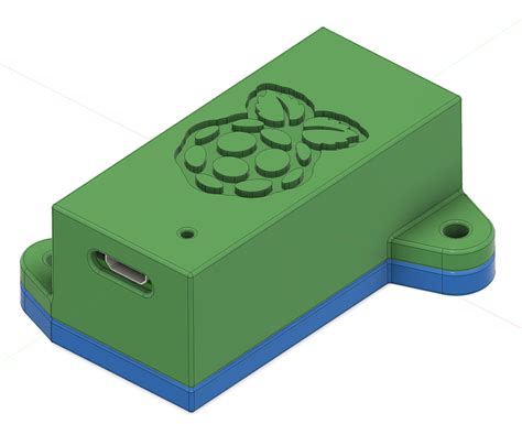 Raspberry Pi Pico Housing Parametric Design By CADclass Org Download Free STL Model