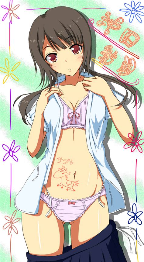 Okita Sawa And Sabure Tari Tari Drawn By Onsen Hotr Danbooru