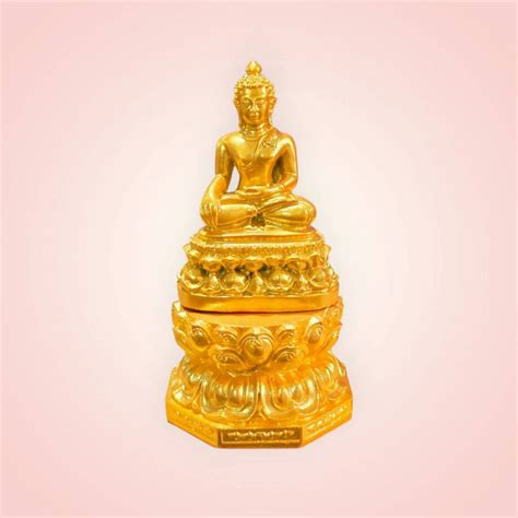 ชุดพระพุทธรูปปางมารวิชัยประทับฐานบัวทอง เนื้อเรซิ่น ขนาด กว้าง 3 นิ้ว สูง 5 5 นิ้ว ราคาพิเศษ 199