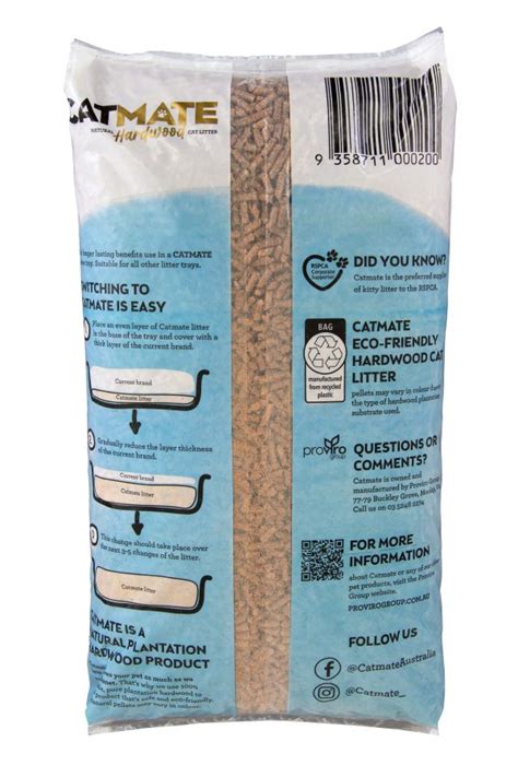 Catmate Hardwood Litter Proviro Group Australia