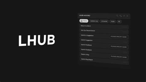 Universal Script LHUB Roblox Scripts ScriptBlox