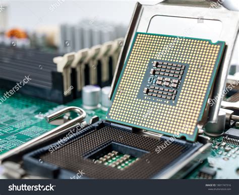 Process Connecting Cpu Processor Socket On Stock Photo 1881747316 Shutterstock