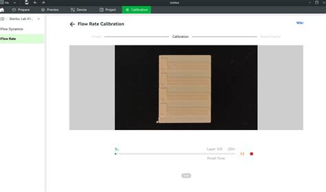 Flow Rate Calibration Bambu Lab Wiki