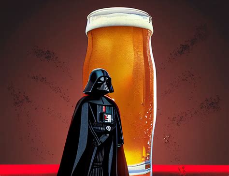 Darth Vader Protector Of The Beer Empire By Virtualzartist On Deviantart