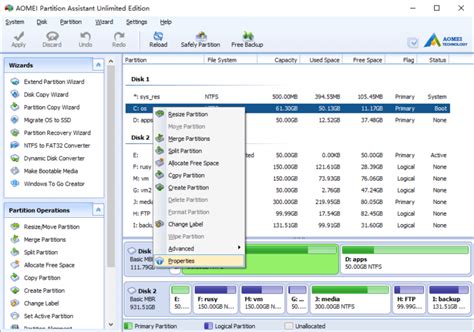 How To Check Disk Partition Properties