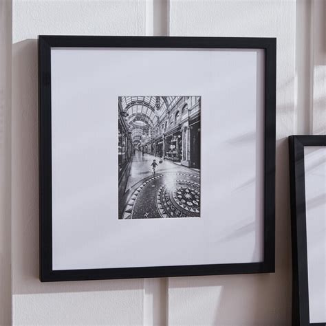 Dunelm Black Oversized Mount Frame 7 X 5 18cm X 13cm Black Shopstyle