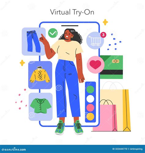 Retail Tech Series Set Showcasing Artificial Intelligence Data Analytics And E Commerce