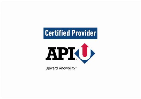 API U Certified Provider