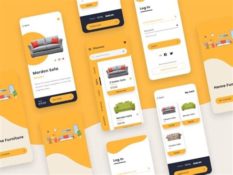 Develop Android Ios Apps Ui Design Using Flutter By Experteskill4 Fiverr