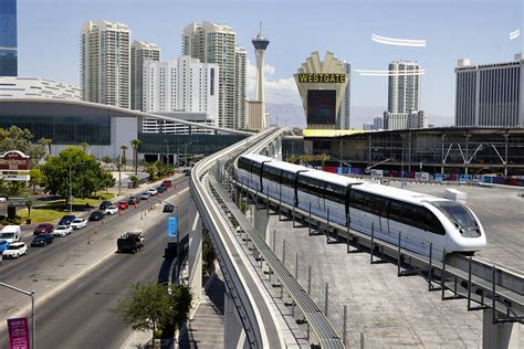 Monorail Las Vegas Las Vegas Monorail Two Las Vegas Monorails