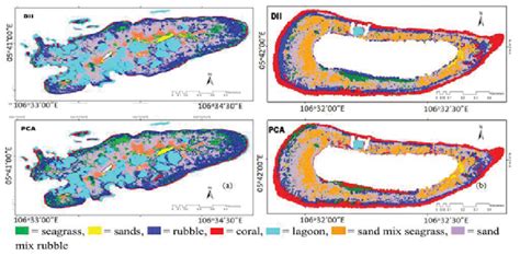 Map Of Benthic Habitat Using Classification Svm Transformation On The Download Scientific